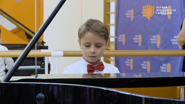 Концерт учащихся музыкальной школы гимназии. Педагог по классу фортепиано А. З. Турянская