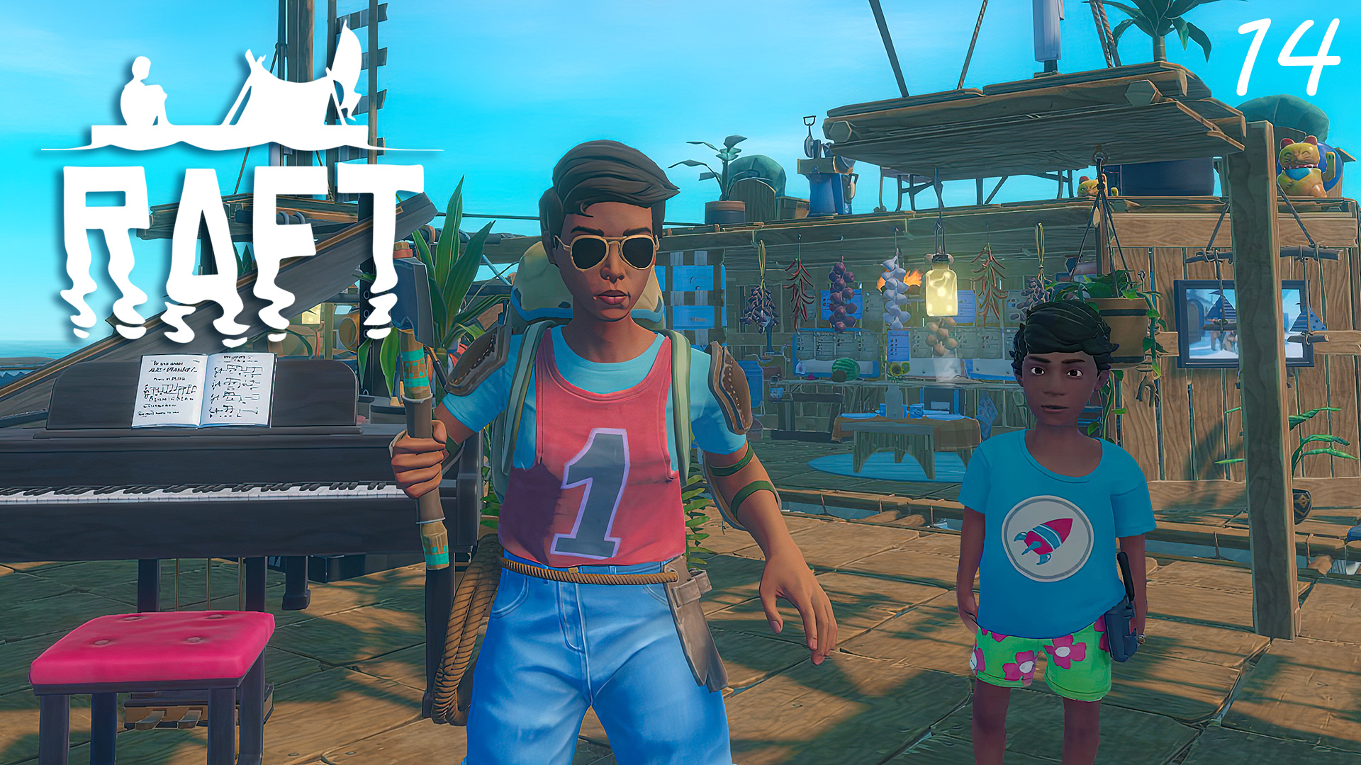 Raft: Последняя глава #14 – Рафт после Утопии. Детто на нашем плоту