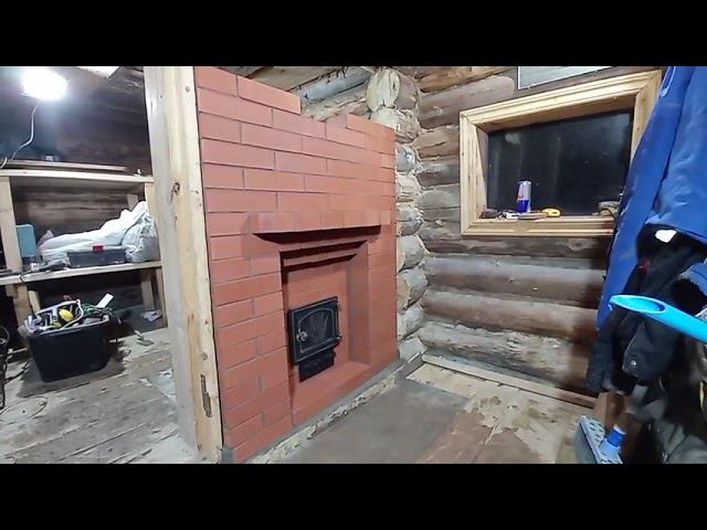 Маленький портал для банной печи везувий