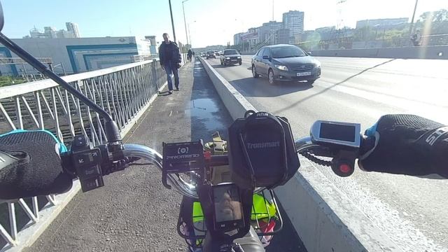 Поездка из Екатеринбурга в Далматово на электро велосипеде Minako V.8 PRO часть 3