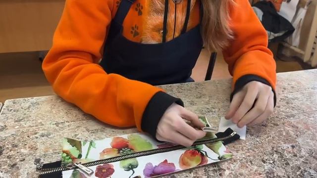 Изготовление косметички