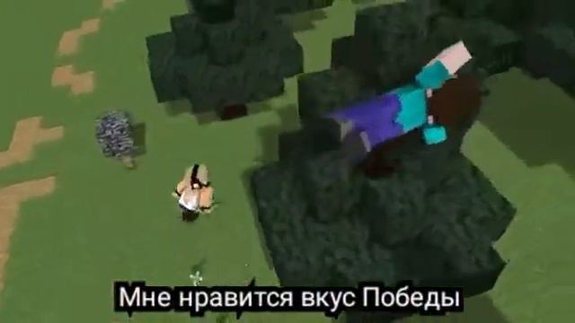 "Psycho girl 11" на русском (Minecraft animation)