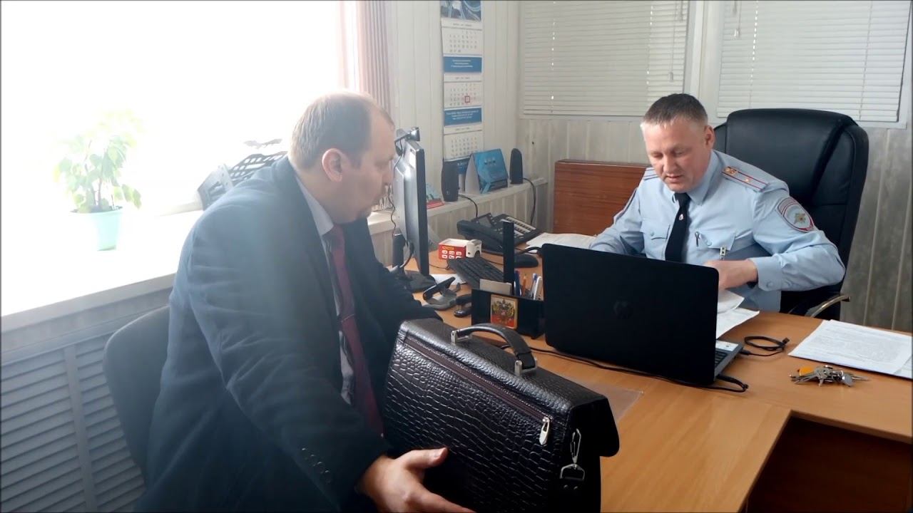 Разговор с майором ГИБДД  юрист Вадим Видякин