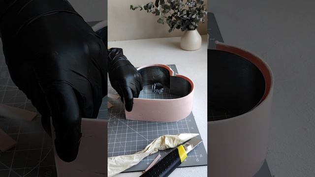 Торт сердце из шоколада