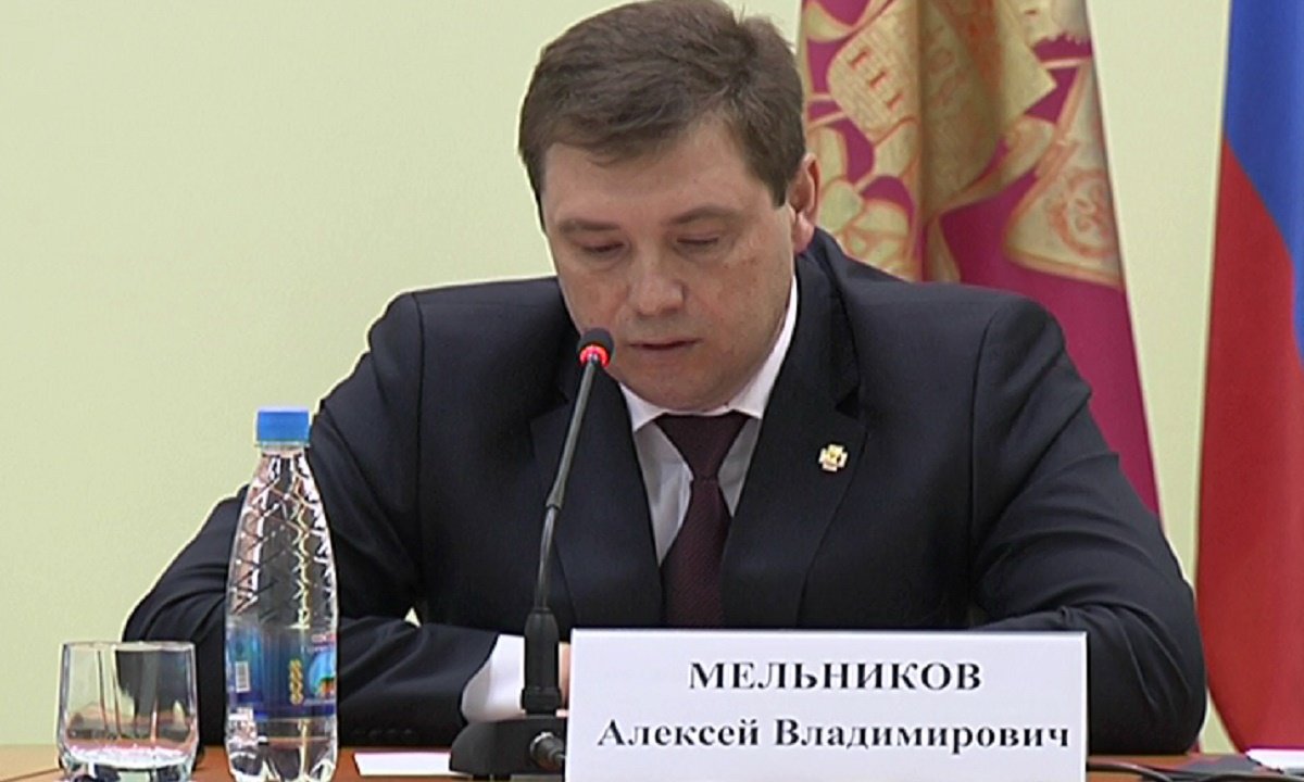 Вступление в должность Мельникова А. В.