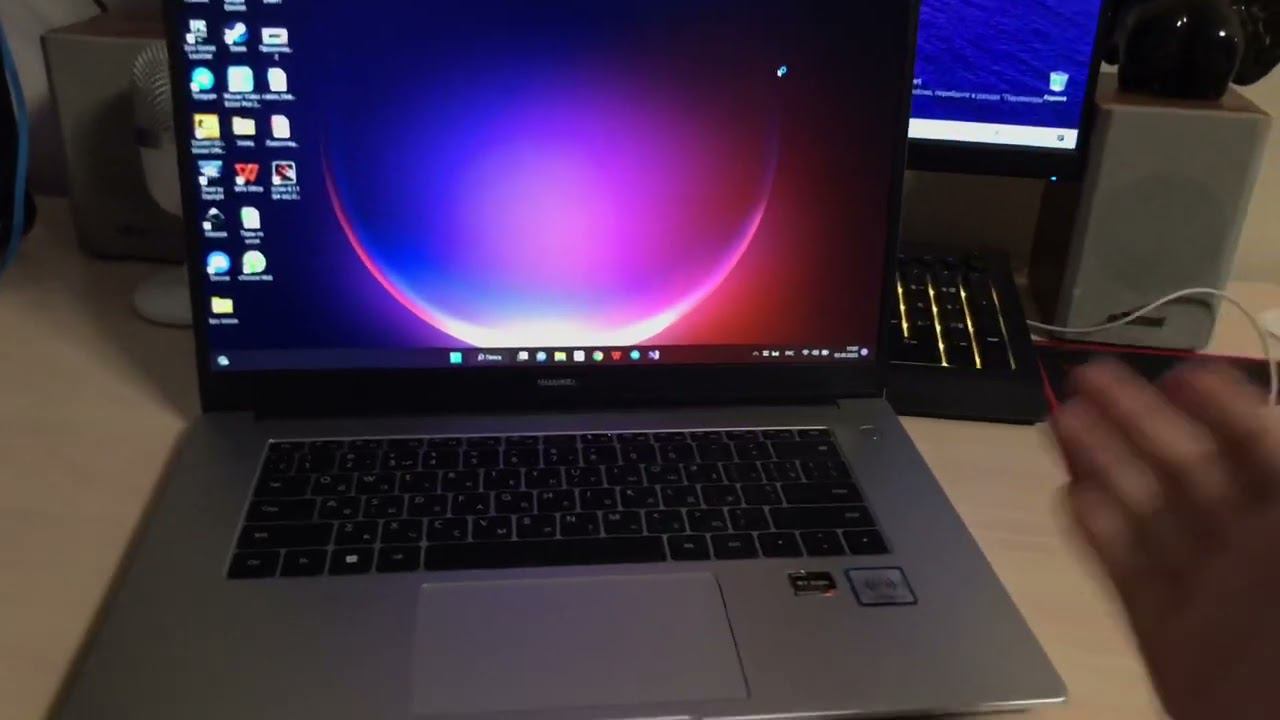 Лучший ноутбук до 50000р Мини обзор Huawei matebook d15 ryzen 5500U