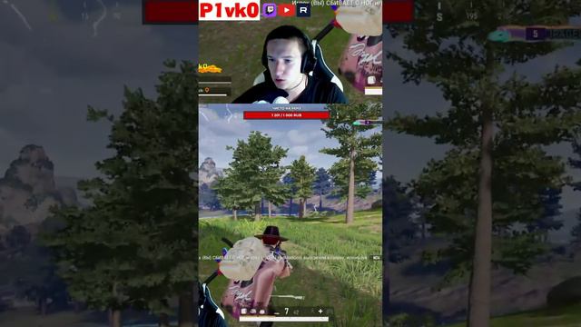 Две шляпки с M24! Twitch Moments - PUBG #pubg #twitch #stream #shorts #pivko