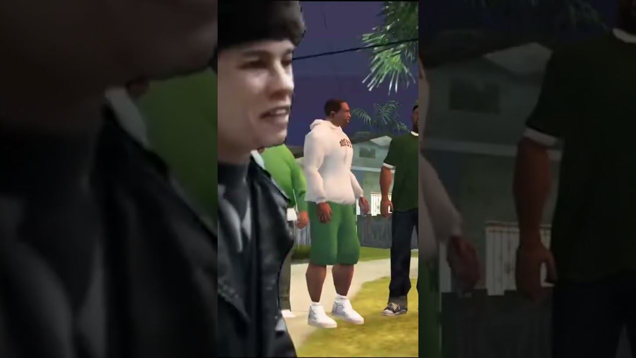 Кощей на грув стрит за улицу #словопацана #гта #gta #gtasanandreas #гтасанандреас #словопацанасериал