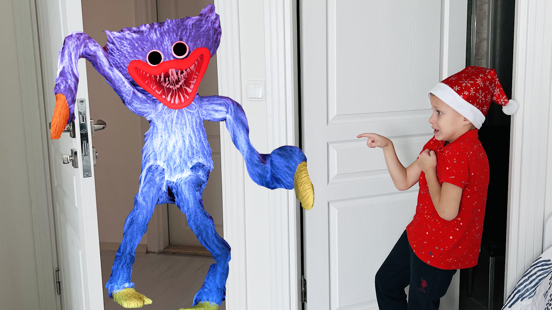 Клоун и Хаги Ваги играют в ЭКСТРЕМАЛЬНЫЕ ПРЯТКИ !