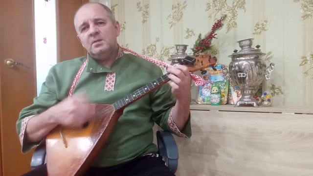 Девка ох молодая! игра на балалайке традиционная музыка Russia music.mp4