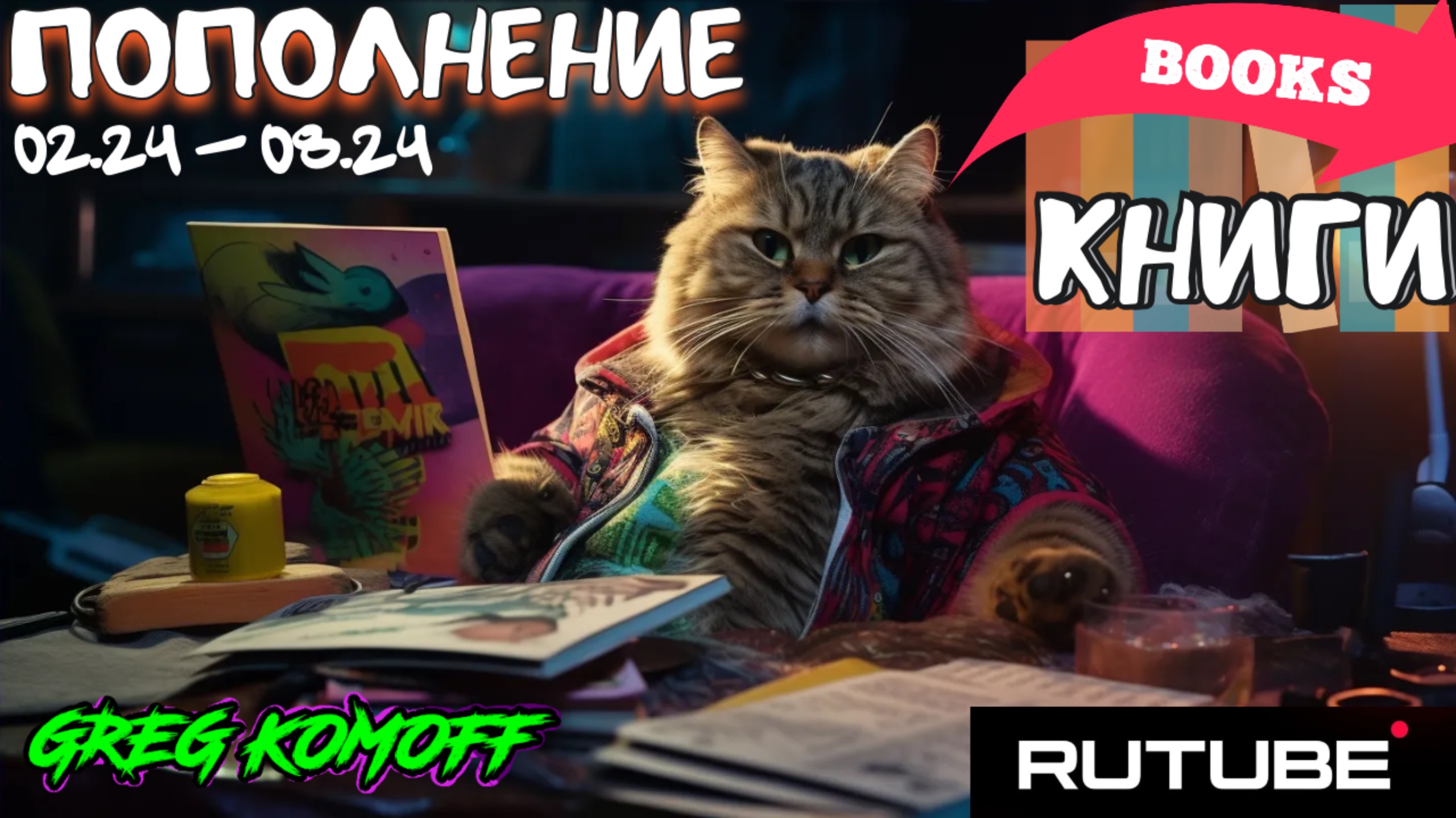 РАСПАКОВКА. КНИГИ. (02.24 - 08.24)