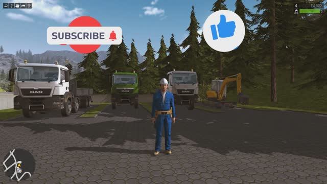Construction Simulator 2015 - 8 серия Учимся работать на манипуляторе .mp4