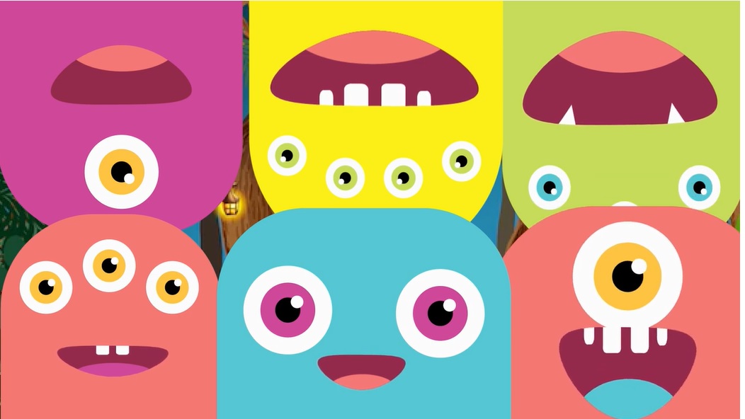 Monsters singing How to draw a funny monster / Как нарисовать веселого монстра