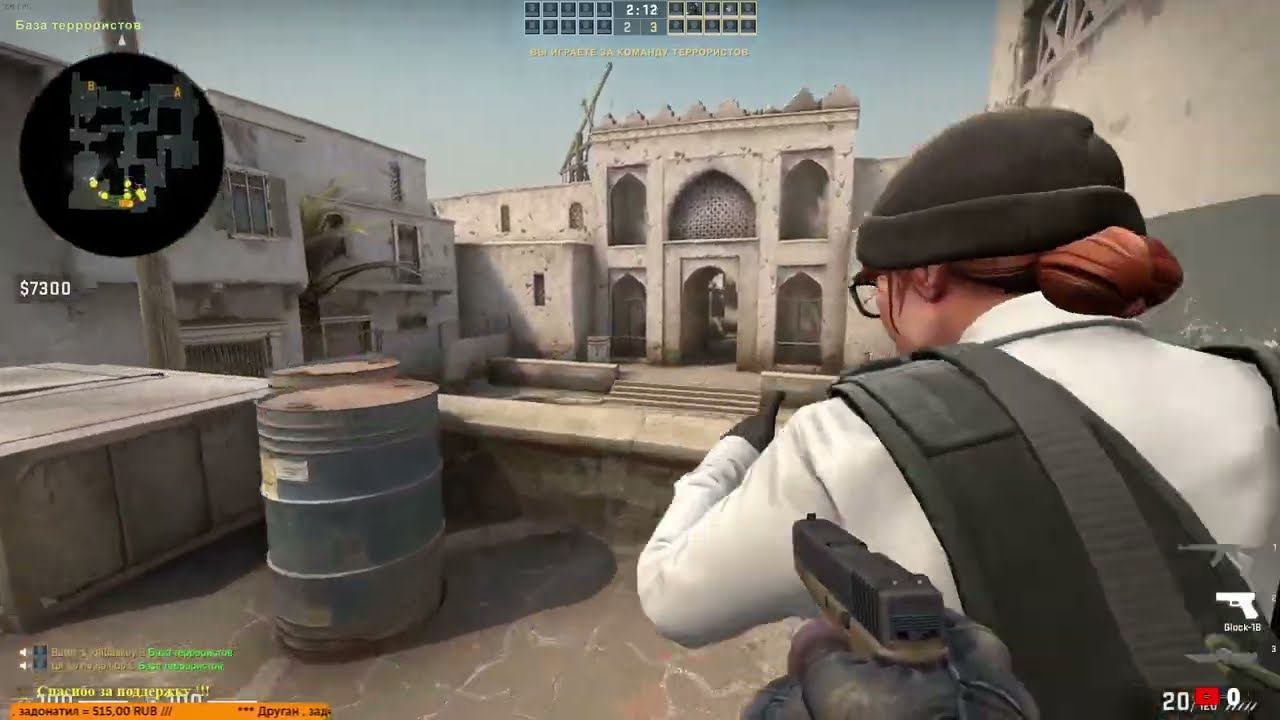 CS : GO / Пару хороших боёв , побырому. )))