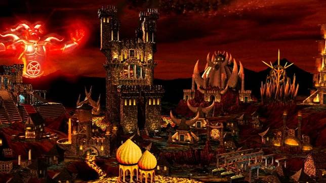 Музыка из игры Герои Меча и Магии III. Город Инферно.