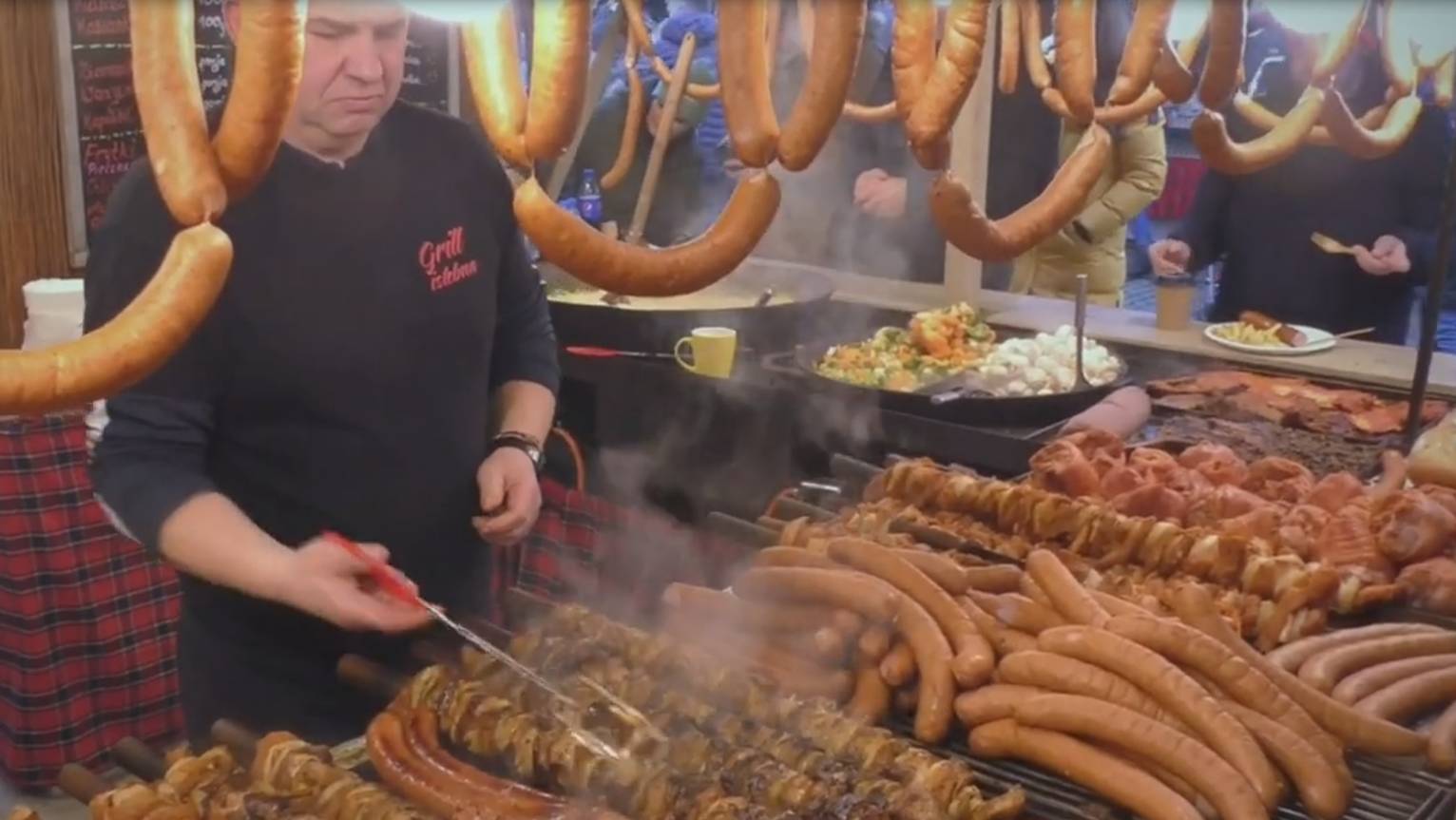 Лучшая и крупнейшая ЯРМАРКА Уличной ЕДЫ в Польше...