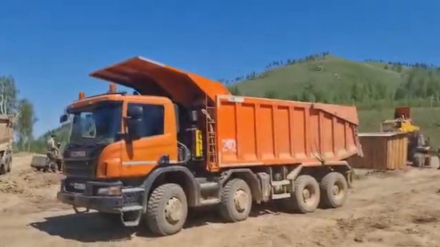 Гидроцилиндр подъема кузова на самосвал Скания Гидроцилиндр ATL 157 4 5185 от Атлант гидравлик