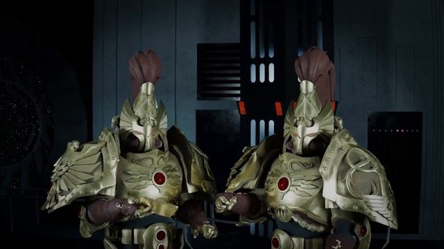 Кустодес. Но Император не тот (Warhammer 40 000 meme)