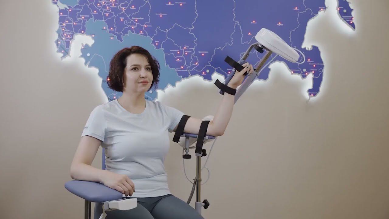 Видеоинструкция  по эксплуатации Ormed FLEX F03 аппарата для реабилитации локтевого сустава
