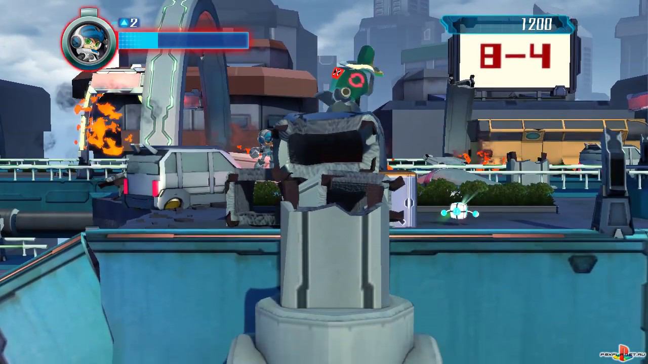 (PS3) Mighty No.9 (NPUB-31733) (Russian) Gameplay PSXPLANET.RU