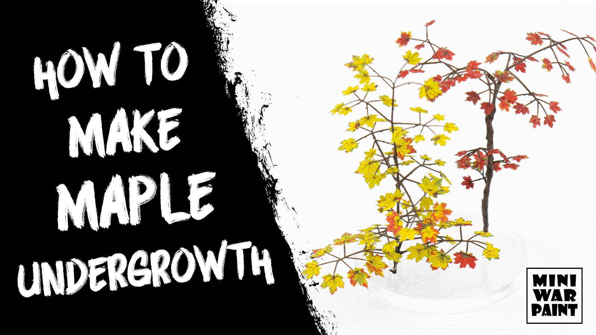 Ветви клена MiniWarPaint | Как собрать кленовую поросль