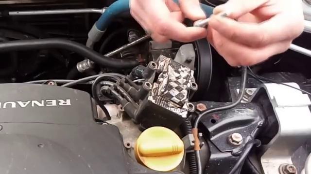 Ремонт катушки Рено логан. Трещины Не, не слышал!))