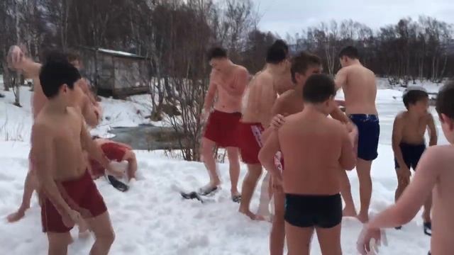 СпортКоманда Камчатки - ответ на снежный флешмоб самбистов Белоруссии