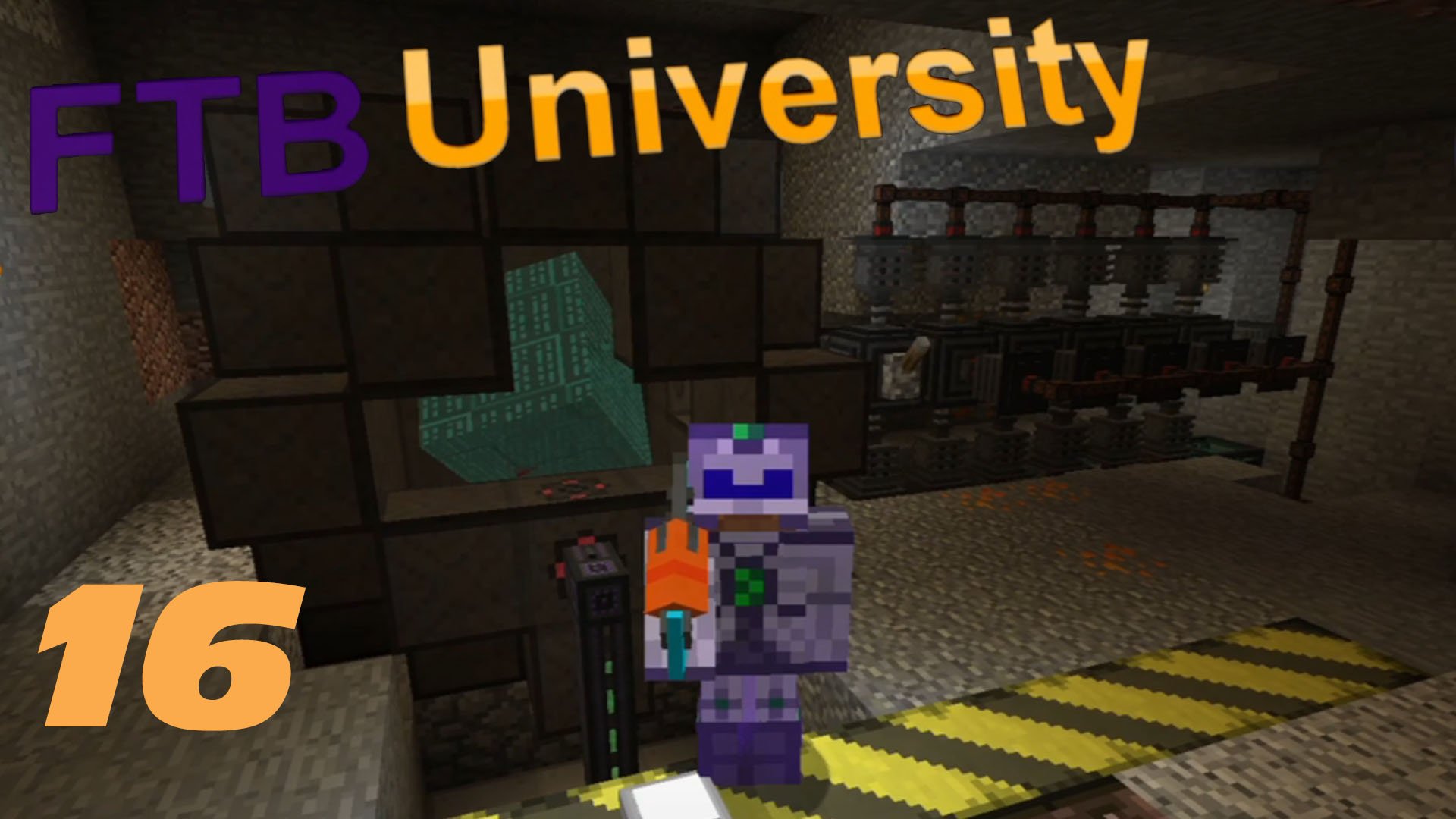 FTB University Lp Ep #16 Термоядерный реактор. 200 kRF из воды.
