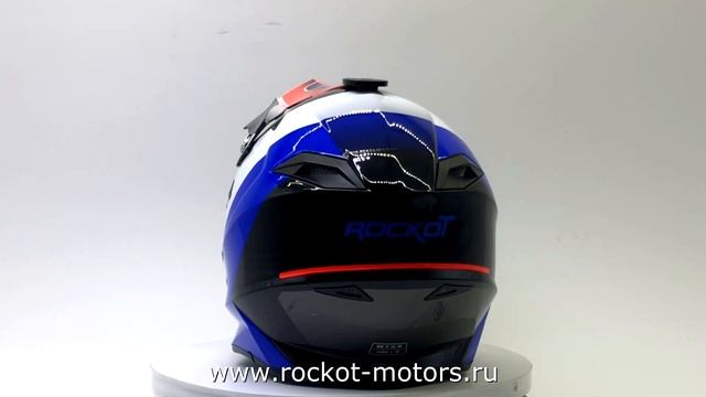 Шлем кроссовый ROCKOT PD 167 SH ADRE PRODUCTION