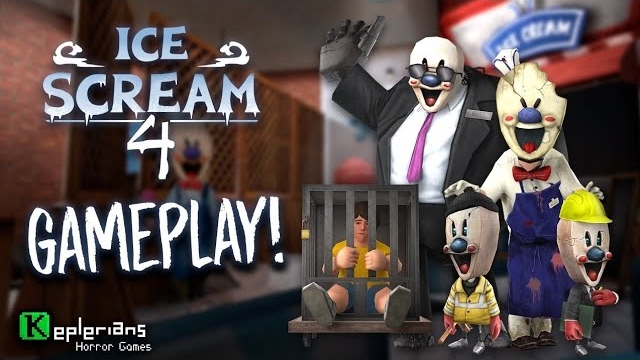 Прохождение игры ICE SCREAM 4 || Мороженщик 4