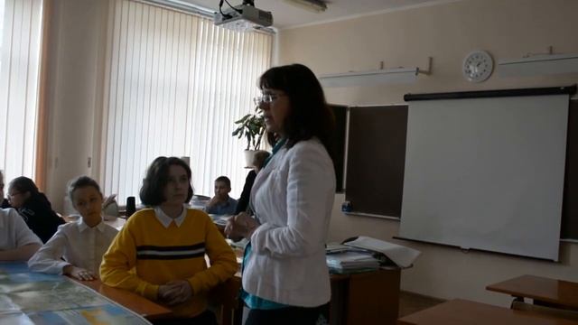 Открытый урок  учителя Гостевой В. Р.