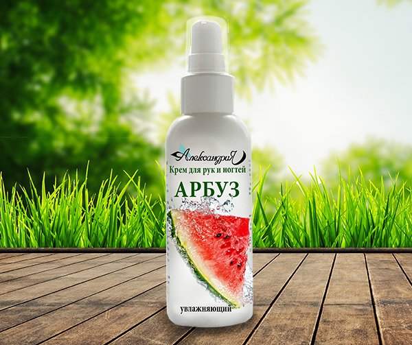 крем для рук увлажняющий тм  Александрия арбуз  (2)