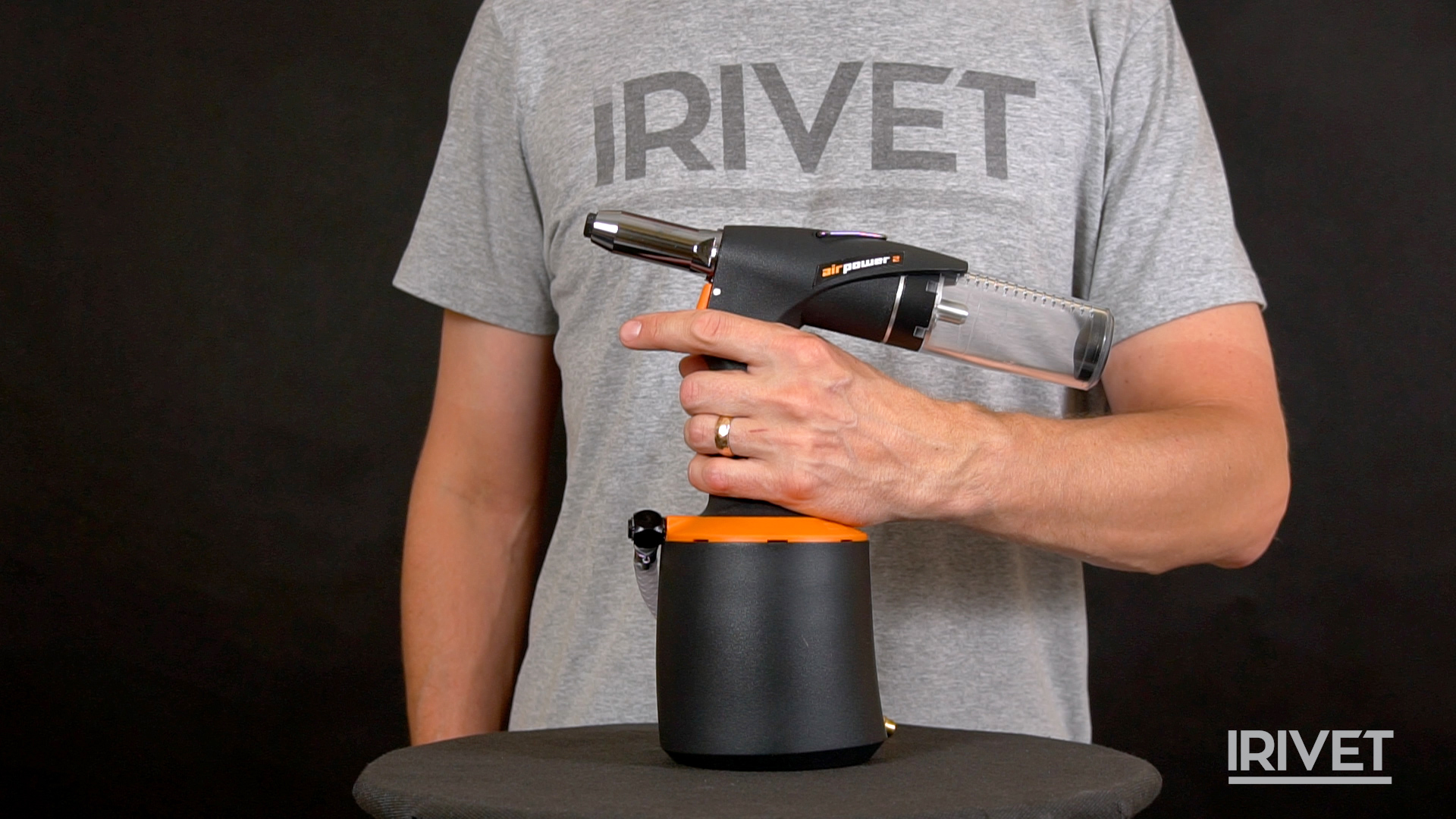 ZAC AIRPOWER 2 - пневмо-гидравлический заклёпочник для вытяжных заклёпок Ø 4.0 - 6.4 mm