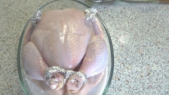 Курица запеченная в духовке.