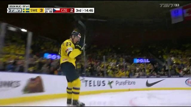 Ох, звезда! Грандиозный мегаталант шведского хоккея Йонатан Леккеримяки в очередной раз достаёт из р