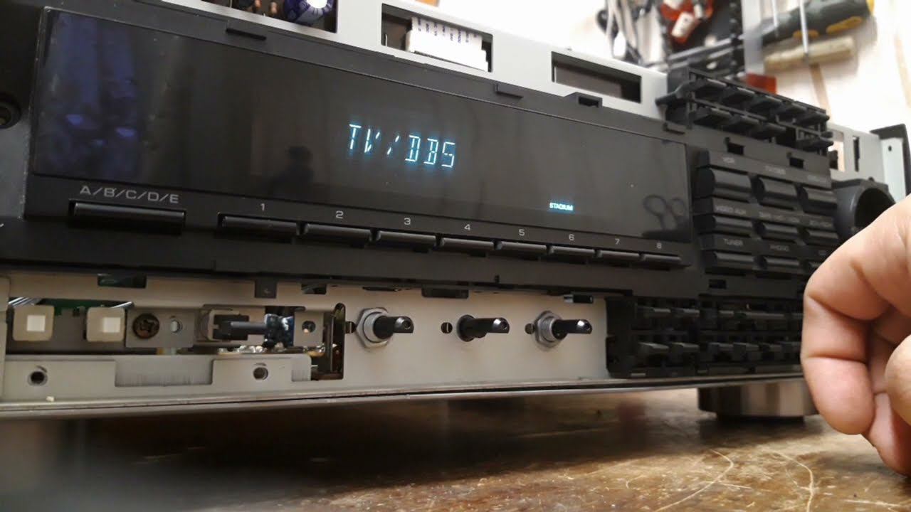 Yamaha RX-V592RDS: Восстановить донора! ч3. Первый запуск. А шо оно хрипит?