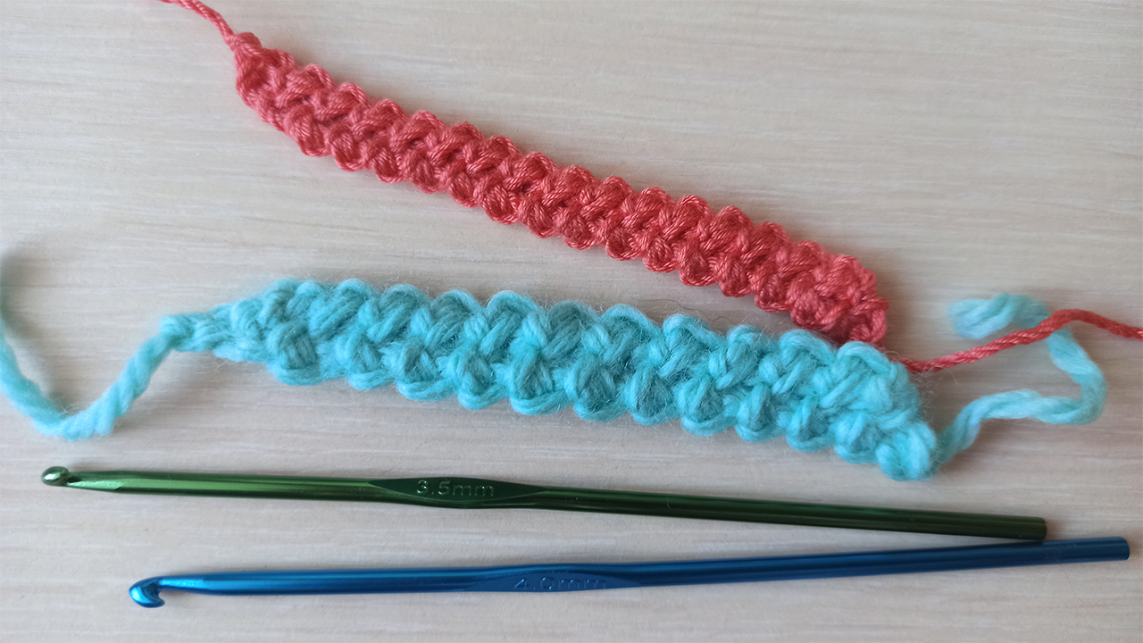 Двойной шнур гусеничка.