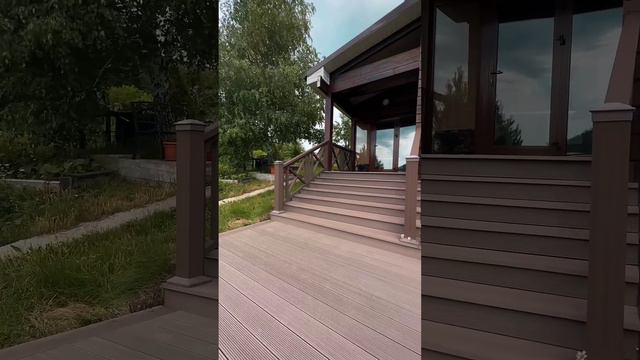 Крыльцо и ограждения из ДПК