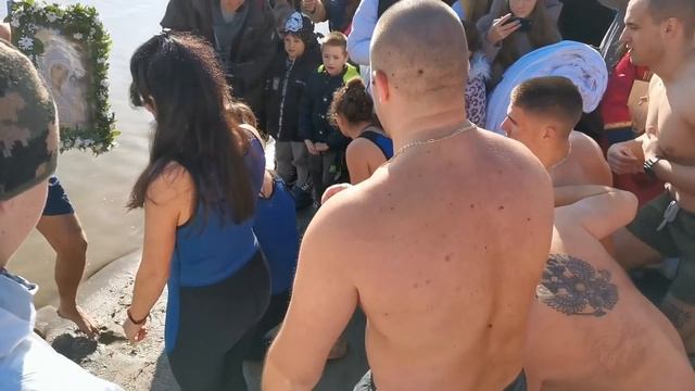 Пливање за Часни крст у Бановцима, Богојављење 2022