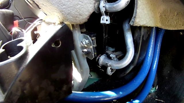 Замена радиатора отопителя