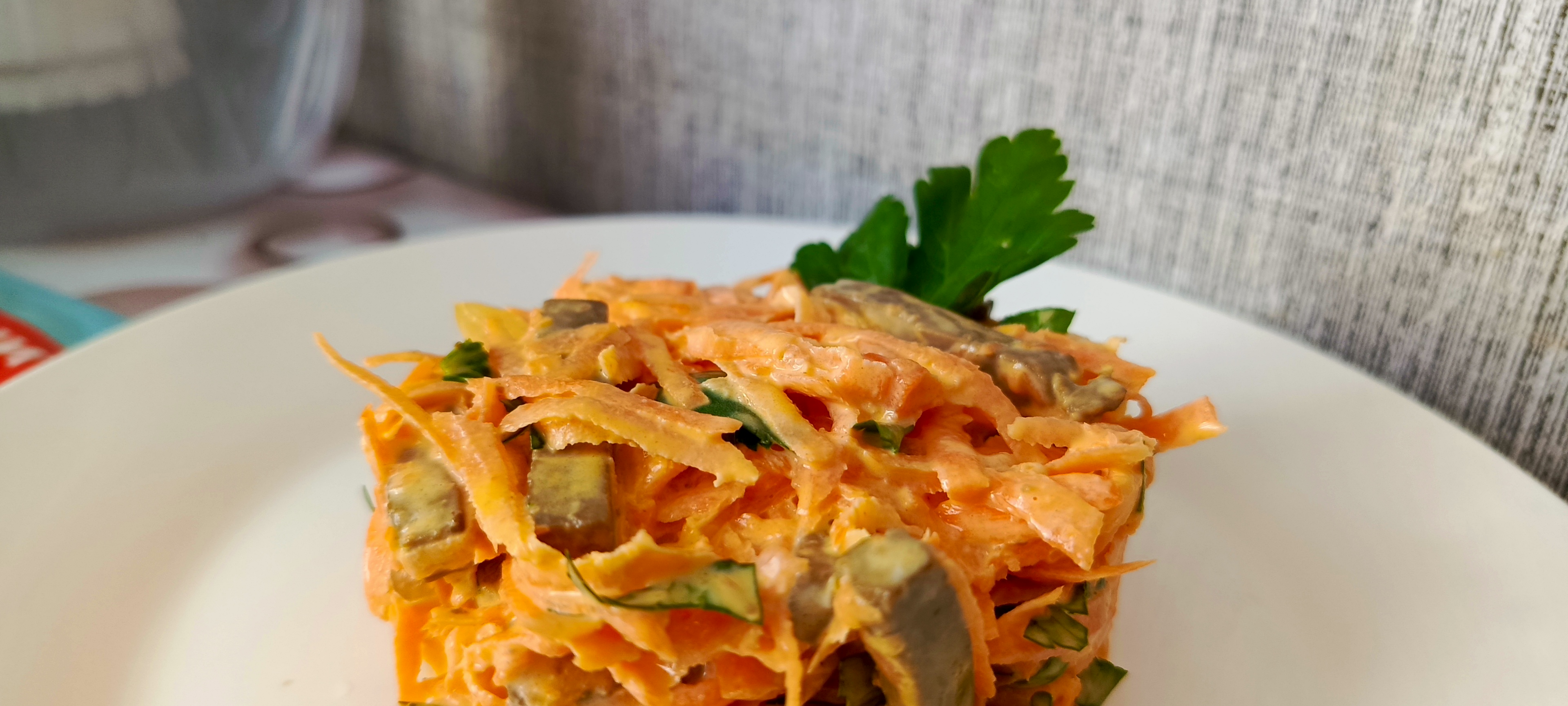 Лёгкий и полезный салатик 🥗