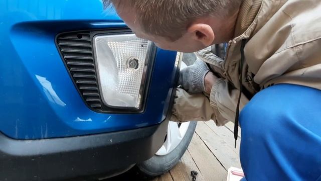 Меняем лампочку на Hyundai Creta