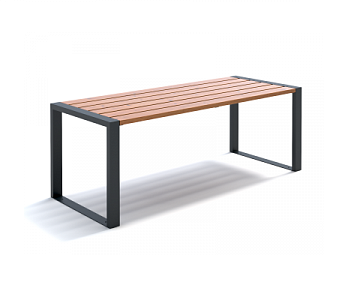 Стол садово-парковый «Forest» 2000 из термососны от MIROZDANIE®