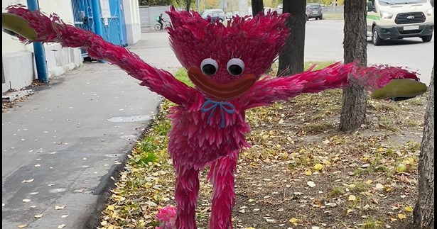 Спас хаги ваги из Poppyplaytime! Настоящий живой говорящий Хагги Вагги рад! #gamelifeshow #SHORTS