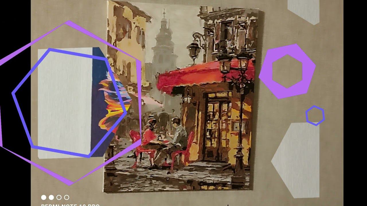 Картины по номерам и алмазные картины(моё новое увлечение)