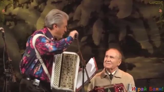 Гармонист Владимир Наталенко у Валерия Сёмина (концерт в Новосибирске)