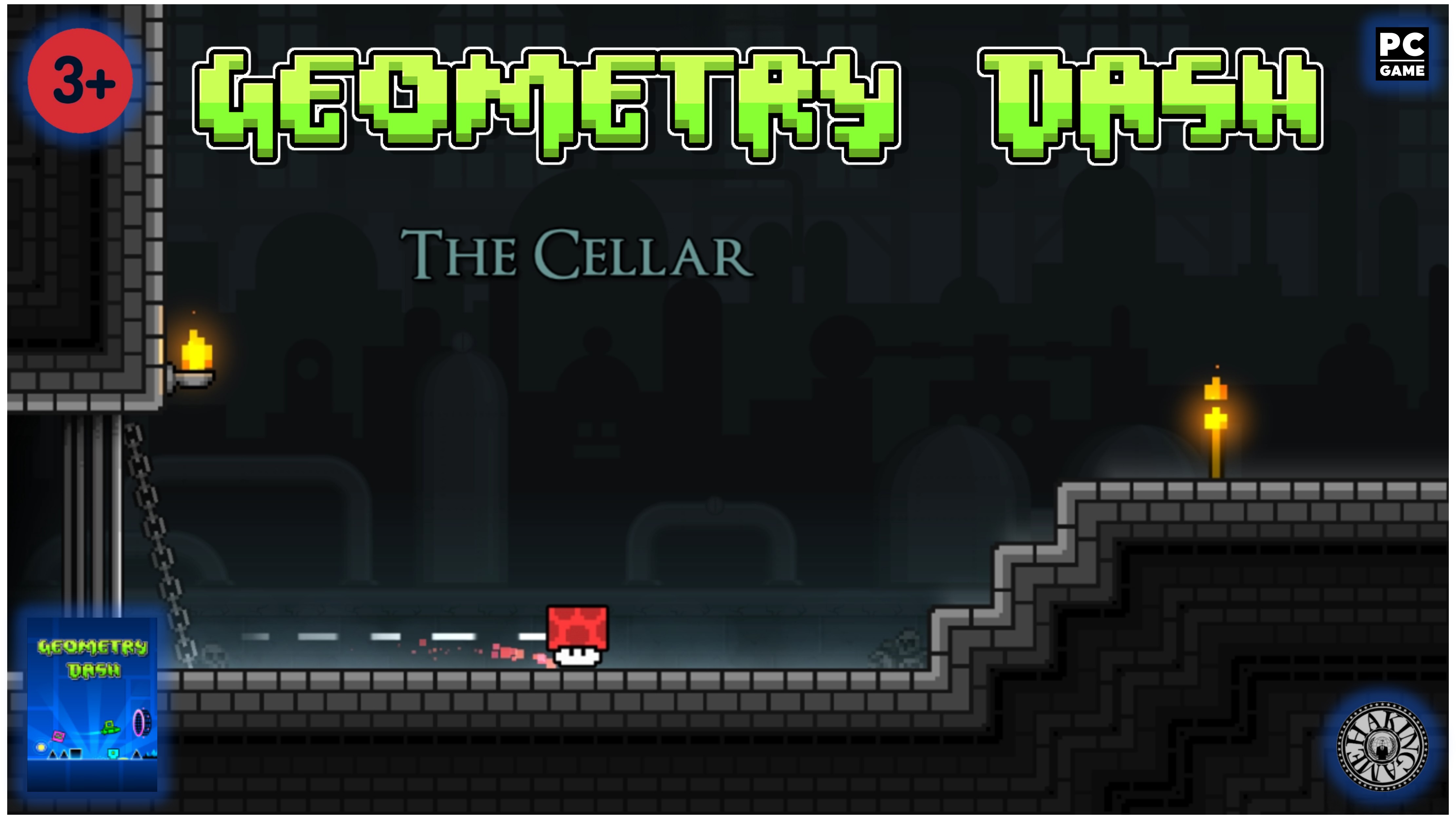 The Cellar и секретные монетки. Geometry Dash 2013 (PC)