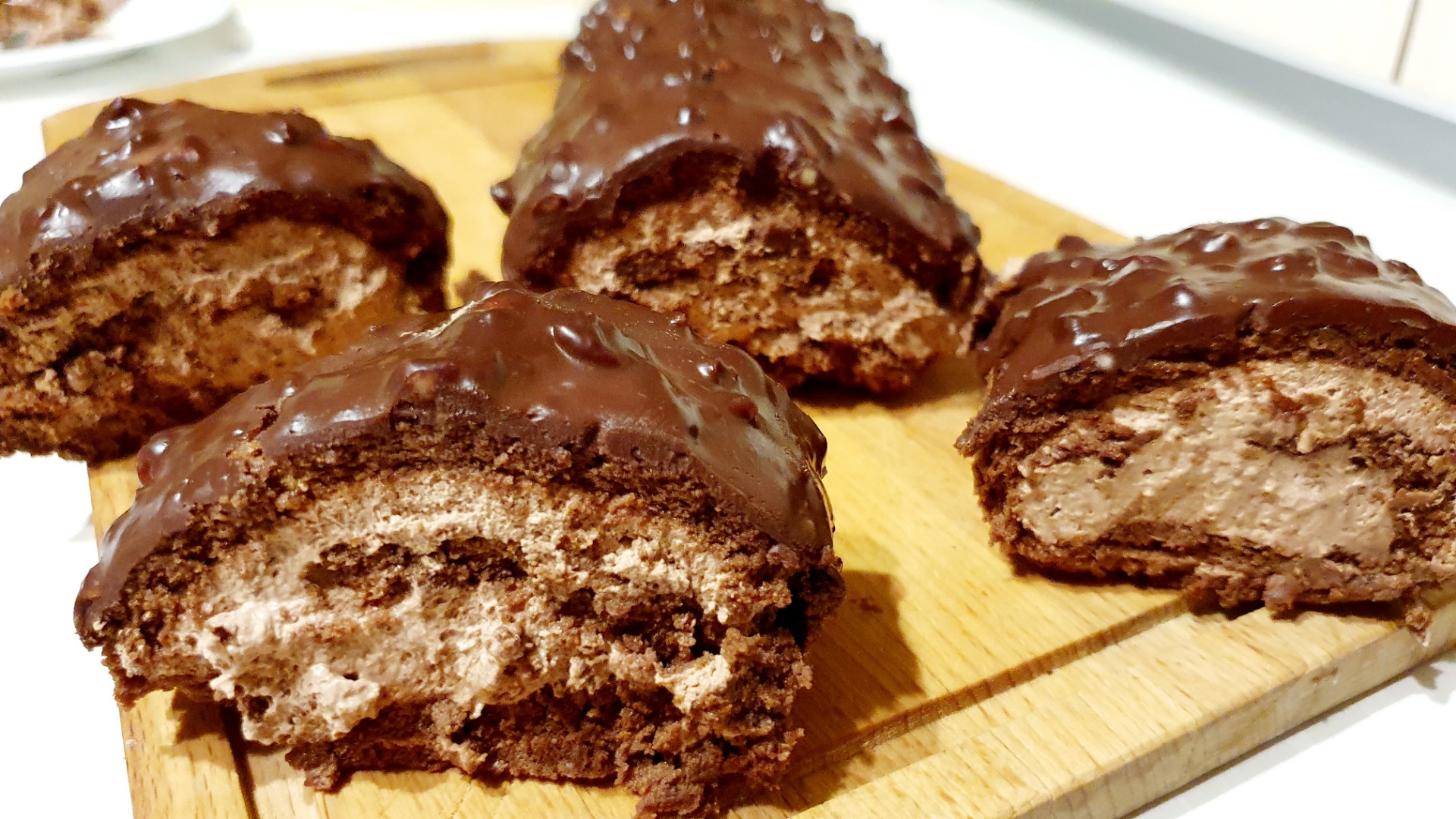 Шоколадный Рулет С Орехами Без МУКИ / БЕЗ ГЛЮТЕНА