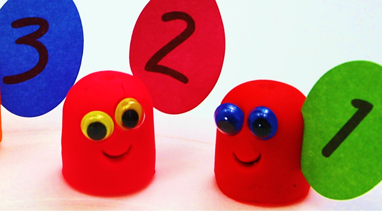 Учим цифры и цвета Развивающее Видео для малышей