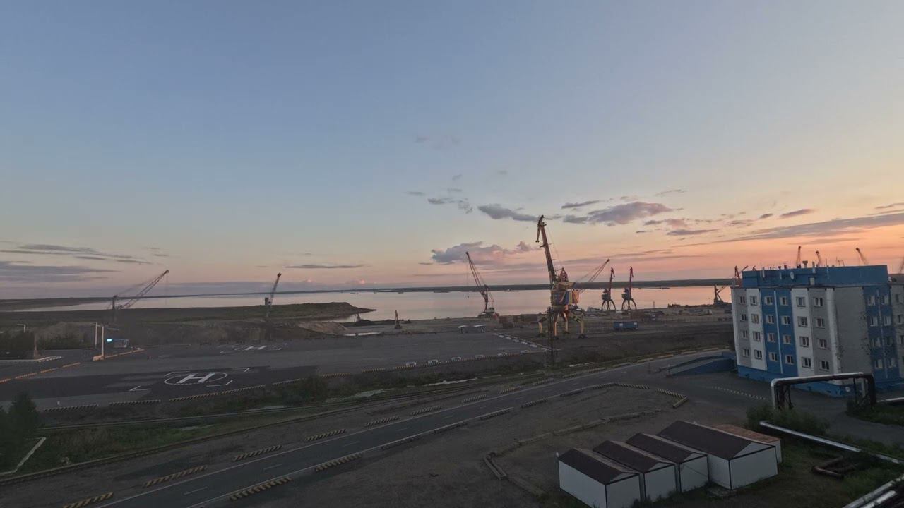GoPro11 / Dudinka Port Timelapse 2